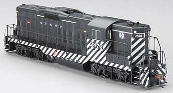 Bachmann Diesel EMD GP9 w/Dynamic Brakes - DCC Equipped Santa Fe #2876 ...