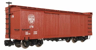 Bachmann Boxcar w/Metal Wheels - East Broad Top G Scale Model Train ...