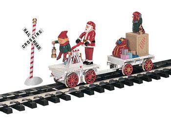 Bachmann Gandy Dancer Hand Car w/Trailer & 3 Figures - Standard DC ...
