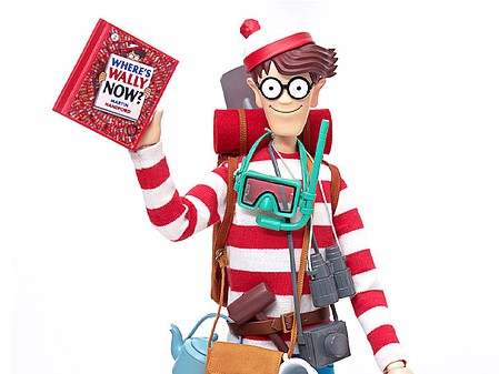 Bandai ''Where's Wally'' Walley Plastic Model Character Kit 1/6 Scale ...