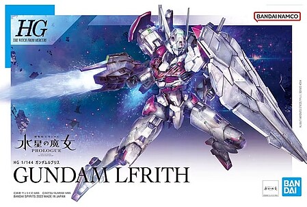 Bandai High Grade Gundam - Gundam Lfrith Snap Together Plastic Model ...