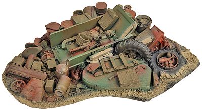 Berkshire Farm Junk Pile - Unpainted O Scale Model Railroad Building ...
