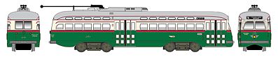 Bowser PCC Streetcar Executive Line - Philadelphia #2171