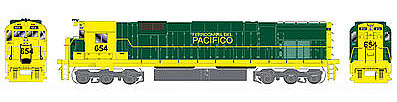Bowser M636 with Sound FCP #654 HO Scale Model Train Diesel Locomotive ...