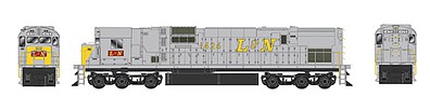 Bowser HO C630 w/DCC & Sound, L&N/Yellow Nose #1432