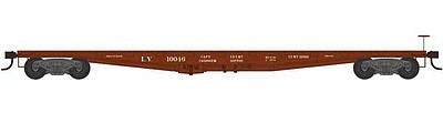Bowser PRR F30a Flatcar Lehigh Valley 10025 (Boxcar Red)