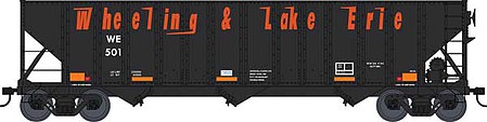 Bowser 100 ton Hopper Wheeling & Lake Erie #526 HO Scale Model Train ...