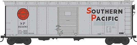 Bowser 40' Steel Side Boxcar Southern Pacific #163190 HO Scale Model ...