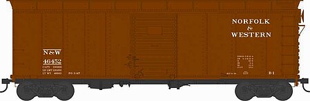 Bowser Ho X31 Rd Roof Boxcar N&W 46493