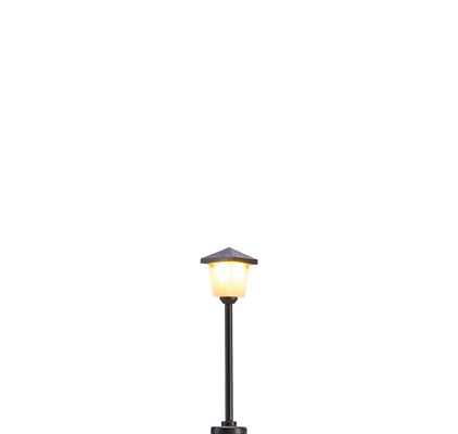Brawa Square LED Street Light with Plug and Socket Base 1-3/8'' 3.5cm ...
