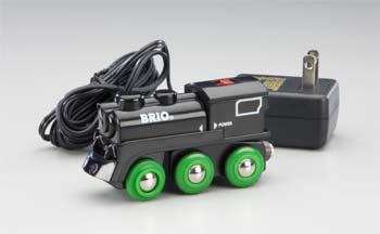 Brio 4-Wheel Rechargeable Engine w/Headlights #33247