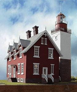 Branchline Rocky Point Lighthouse Kit N Scale Model Railroad Building #895