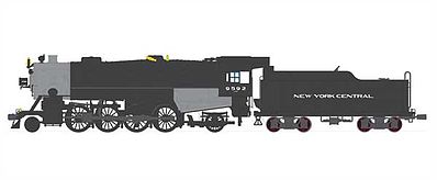 Broadway USRA Heavy 2-8-2 Mikado New York Central #9592 HO Scale Model ...