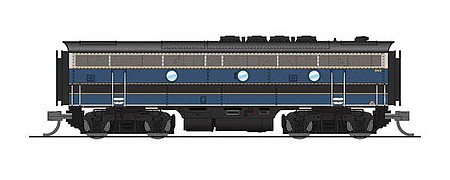Broadway EMD F3B Phase IIa Baltimore & Ohio 82AX DCC N Scale Model ...
