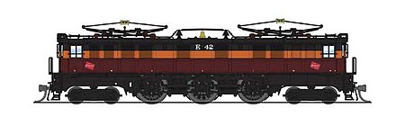 Broadway P5a Boxcab Milwaukee Road #E42 DCC and Sound N Scale Model ...