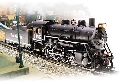 Broadway 2-8-0 with Sound DRGW #1185 HO Scale Model Train Steam ...