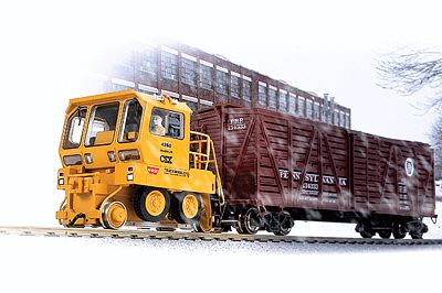 Broadway Trackmobile(TM) Industrial Switcher - Standard DC CSX (yellow ...