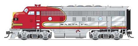 Broadway EMD F3A A unit ATSF #31C DCC and Sound