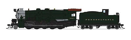 Broadway I1sa 2-10-0 Pennsylvania RR #4567 DCC and Sound
