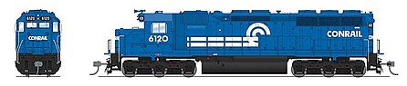 Broadway EMD SD45 Conrail #6143 DCC