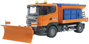 Bruder Scania Snow Plow Truck