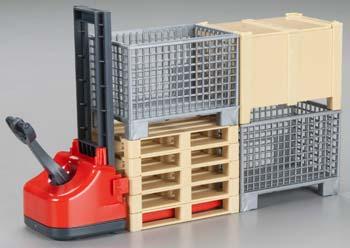 Bruder Logistics Set w/Pallet Jack & Accys #2414