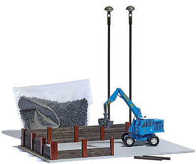 Busch Coal Stockpile with Excavator