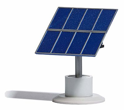 Busch Solar Panels on Concrete Bases - Kit