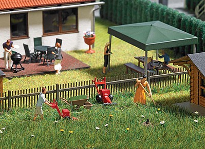 Busch Sickle Bar Mower Set HO Scale Model Railroad Building Accessory #1191