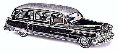 Busch Automobile 1952 Cadillac Station Wagon - Assembled Hearse (black ...