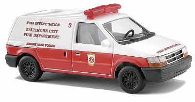 Busch Emergency Vehicle Dodge Ram Van Baltimore City Fire Department ...