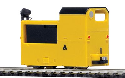 Busch B 360 Mine Loco Yellow HO Scale Model Railroad Locomotive #5010