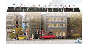 Busch HO Scale Model Railroad Billboards / Signs