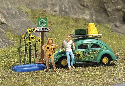 Busch Complete Miniature Scene Flower Power - HO-Scale #7673