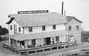 Campbell HO Scale Model Railroad Buildings