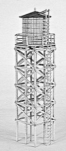 Campbell Water Tower HO Scale Model Railroad Building Kit #453