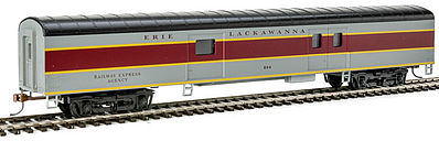 Con-Cor 72' Streamline Diner Erie Lackawanna HO Scale Model Train ...