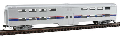 Con-Cor PS Bi-Level Smooth Side Coach Amtrak N Scale Model Train ...