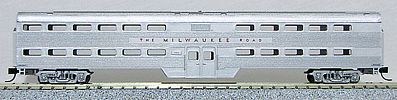 Con-Cor Pullman-Standard Bi-Level Commuter Coach Milwaukee Road N Scale ...