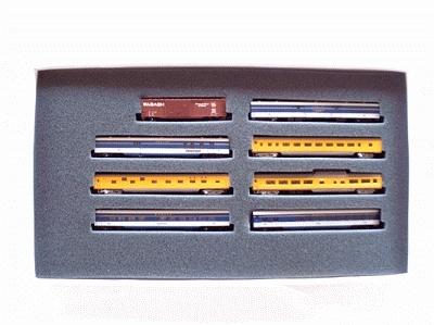 Con-Cor Wabash #2 Assortment N Scale Model Train Passenger Car #41010