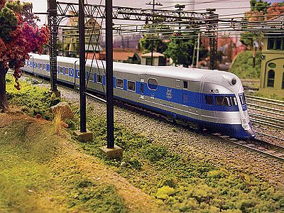 Con-Cor New Haven Comet 3-Car Streamlined Model Train Diesl Locomotive ...