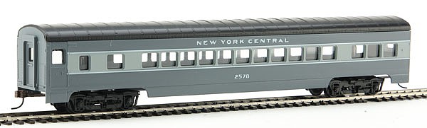 Con-Cor 72' Streamline Coach New York Central HO Scale Model Train ...