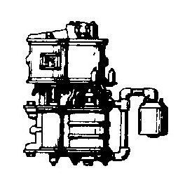 Cal HO Air Pump Cross Compound Westhouse #240