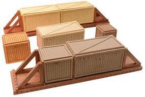 Chooch HO Scale Model Train Freight Car Loads