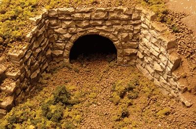 Chooch Random Stone Culvert pkg(2) Model Railroad Miscellaneous Scenery ...