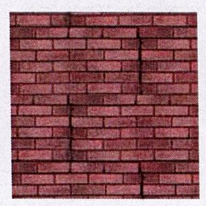 Clever Self-Adhesive 8-1/2 x 11'' Textured Sheet - Insulbrick (Asphalt ...