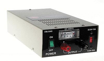 Crest Power Supply Switching D.C./22v DC,13Amp G Scale,13.8v DC,20 amps ...