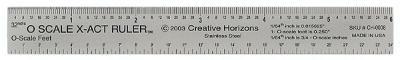 Creative-Horizons X-act Flexible Scale Ruler - O (Stainless Steel) 6 ...