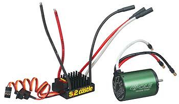CASTLE 1/10 Sidewinder 12V Sport ESC/6900kV Combo #010-0094-07