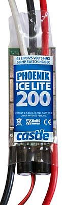 CASTLE Phoenix Ice Lite ESC 200 AMP 25V #7800